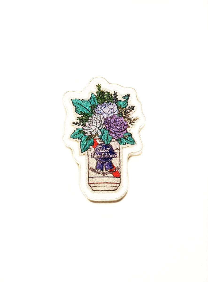 PBR Bouquet Acrylic Pin – It's OK. It's ART.